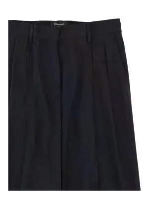 Fabiana Filippi Pleated Trousers With Pockets - Blue