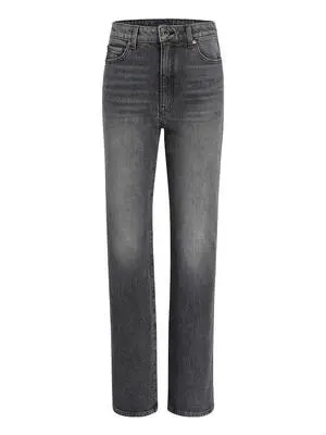 KHAITE KHAITE Stonewashed Straight Jeans