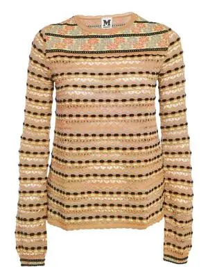 Missoni Patterned Long Sleeve Top - Neutrals