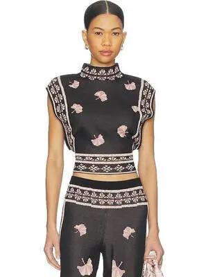 Misa Alva Top - Black