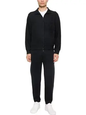 Emporio Armani Side Pocket Track Pants - Black