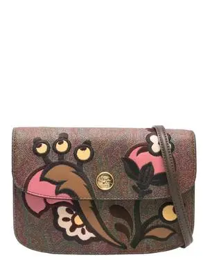 Etro Arnica Paisley Print Shoulder Bag - Brown