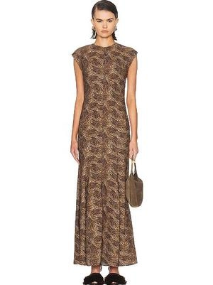 Tove TOVE Vanja Zebra Print Maxi Dress Zebra