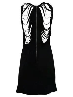 Sandro Sleeveless Cut-out Mini Dress - Black