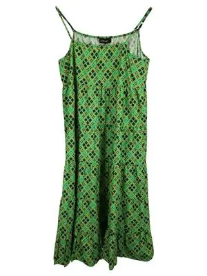 Rachel Comey Geometric Pattern Maxi Dress - Green
