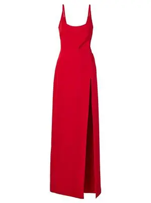 ET OCHS Rowena Cutout Cady Gown - Red