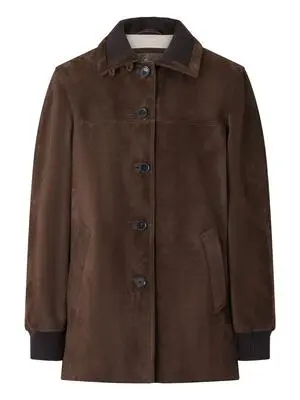 Loro Piana Maremma Suede Jacket - Brown