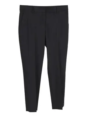 Theory Straight-leg Tailored Trousers - Black