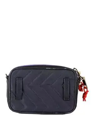 Sandro Quilted Belt Bag - Blue