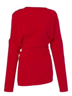 Proenza Schouler Long-sleeved Top With Zipper Fastening - Red