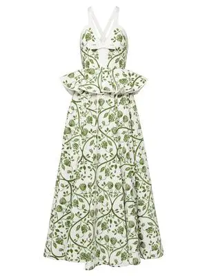 Giambattista Valli Cotton Maxi Dress - White
