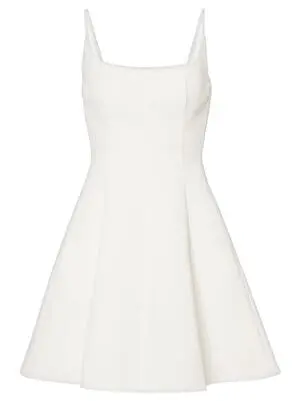Staud Bridal Joy Mini Dress - White
