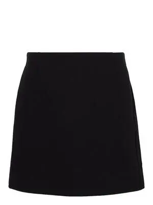 TOTEME Crepe Miniskirt - Black