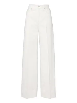 TOTEME High-rise Wide-leg Jeans - White