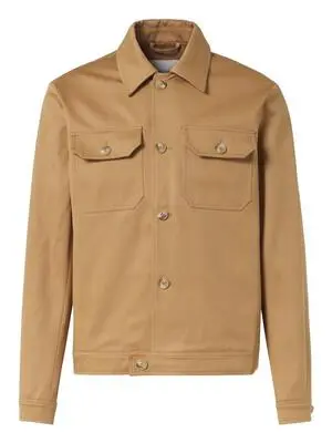 King & Tuckfield Cotton Jacket - Beige
