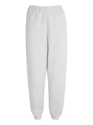 SKIMS Cotton Blend Fleece Sweatpants - Grey