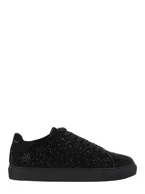 Kurt Geiger Embellished Lennon Low Top Sneakers - Black