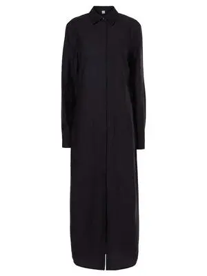 TOTEME Silk-blend Shirt Dress - Blue