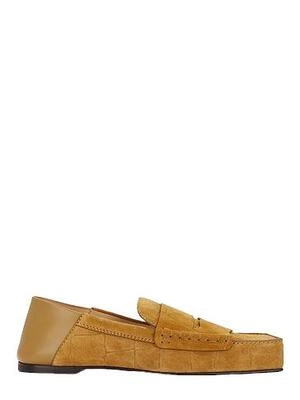 Jacquemus Les Mocassins Carre Loafers - Camel