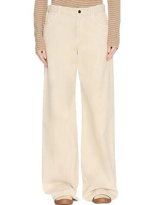 THE ROW The Row Eglitta Straight Leg Jeans Ecru