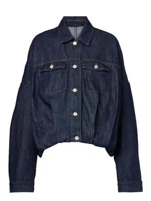 Dries Van Noten Indigo Denim Jacket - Blue
