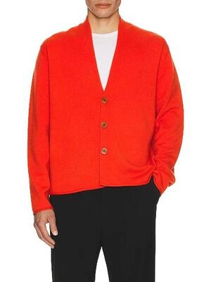 Guest In Residence Guest In Residence Everywear Cashmere Cardigan Cherry