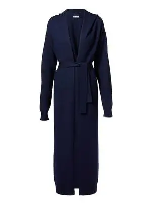 ALAÏA Alaia Virgin Wool Hooded Cardigan