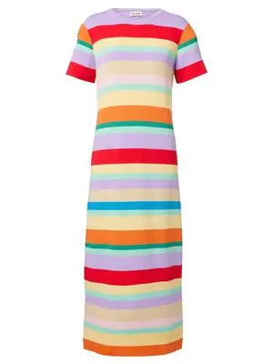Rixo Striped Maxi Dress - Multicoloured