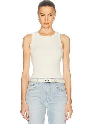 Citizens Of Humanity Ribbed Tank Top Dune