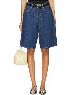 SLVRLAKE Baggy Denim Short - Blue