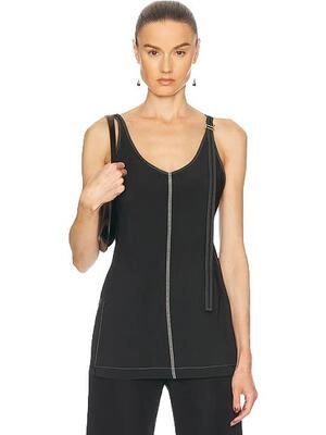 Sportmax Waser Tank Top - Black