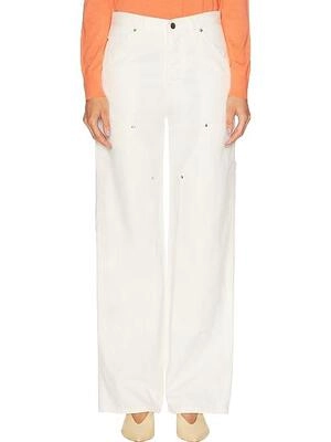 Renggli Work Wide Leg Jeans - Bone