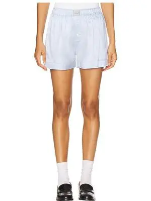 Comme Si Comme Si Silk Boxer Classica Short Blue