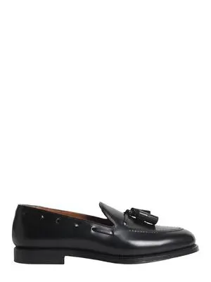 Polo Ralph Lauren Leather Tasselled Loafers - Black