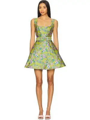 ELLIATT Zenobia Floral Jacquard Mini Dress - Multi