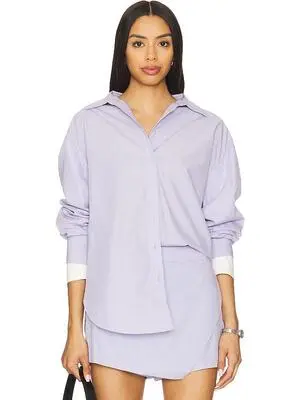 Line & Dot Maxin Shirt - Lavender