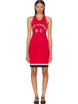 BODE Renfrew Dress - Red Multi