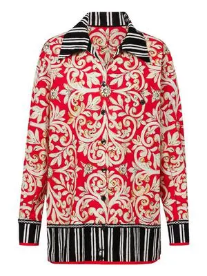 Dolce & Gabbana Printed Cotton Shirt - Multicoloured