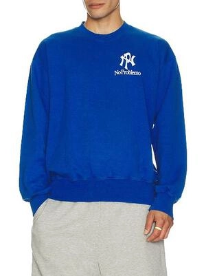NO PROBLEMO Nyp Sweatshirt - Blue