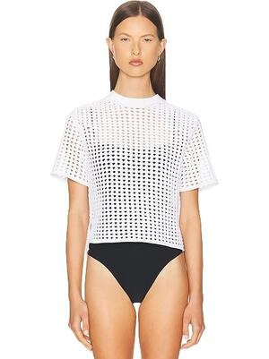 Proenza Schouler Kimia Cropped Top - Off White