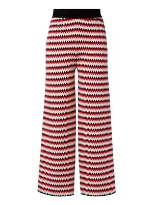 La DoubleJ Knitted Wide-leg Pants - Multicoloured
