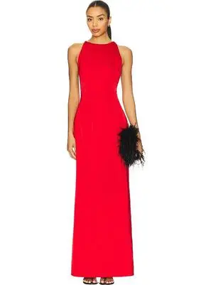Superdown Madeline Maxi Dress - Red