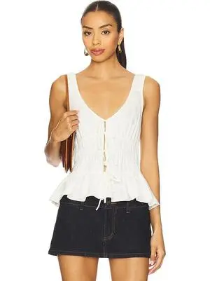 Tularosa Amie Top - Ivory