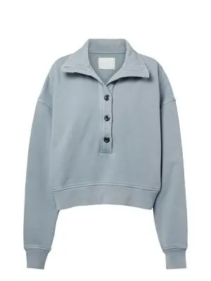 Citizens Of Humanity Mirelle Cotton Jersey Sweatshirt - Blue