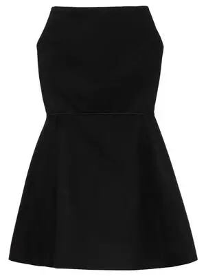 IOANA CIOLACU Corset Style Mini Dress - Black