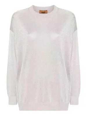 Missoni Metallic Knit Jumper - Pink