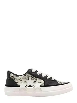 Amiri AMIRI Sunset Skate Sneakers With Python Print Panels Black