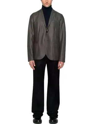 Harris Wharf London Light Blazer - Grey