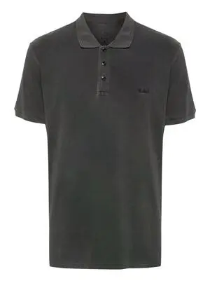 Woolrich Logo-embroidered Polo Shirt - Black