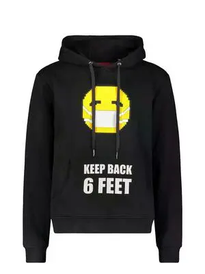 MOSTLY HEARD RARELY SEEN 8-BIT Graphic Print Hoodie - Black